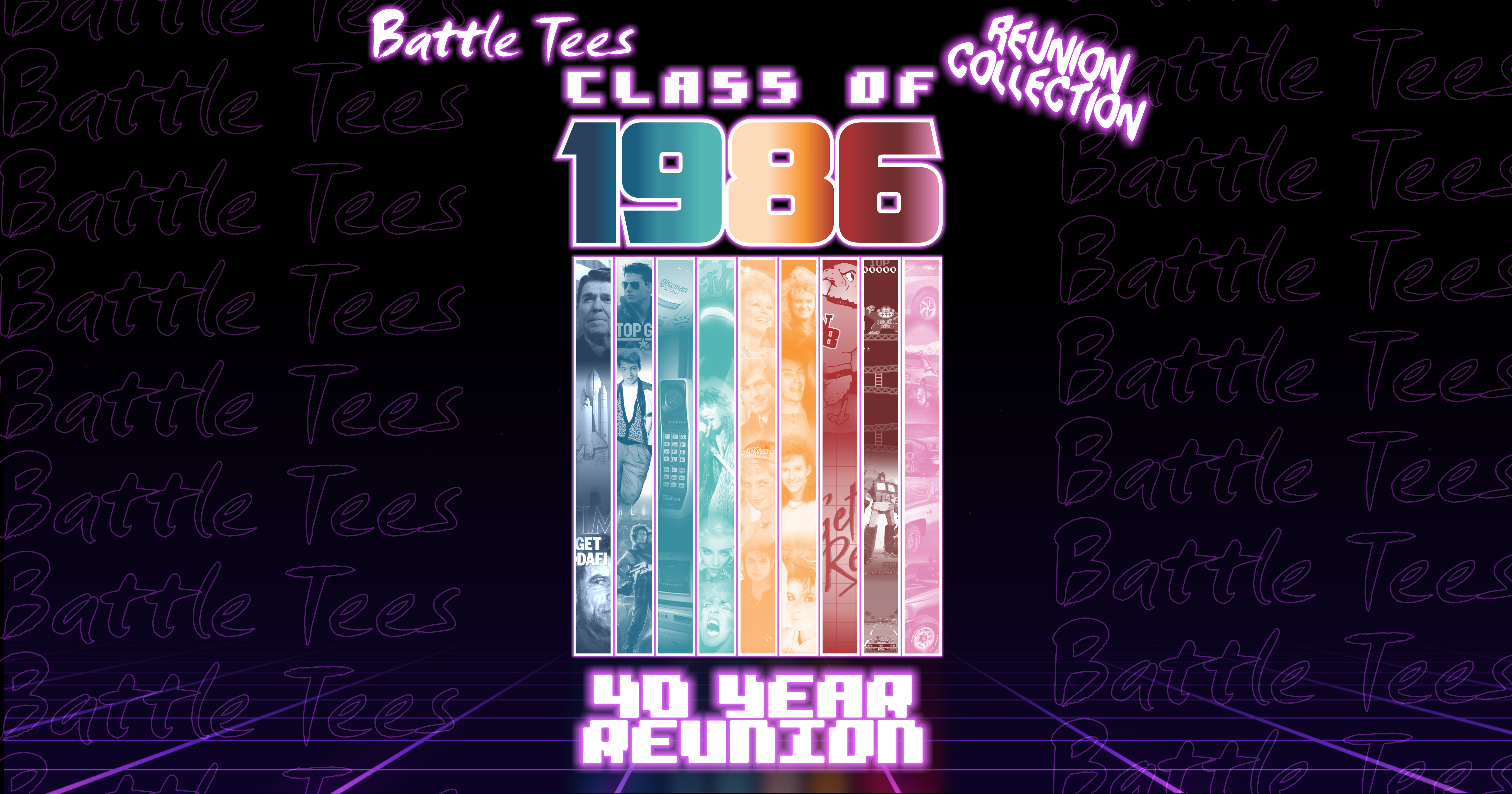 CLASS OF 1986 REUNION – BATTLE TEES
